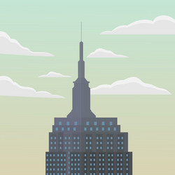 Empire state building state building Royalty Free Vector