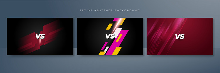 Versus vs background Royalty Free Vector Image