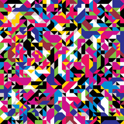 Abstract color seamless pattern Royalty Free Vector Image