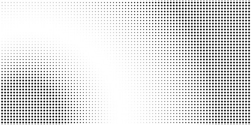 Halftone dots pattern gradient stylish Royalty Free Vector