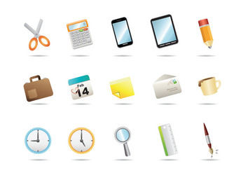 Office Stationery Vector Images (over 75,000)
