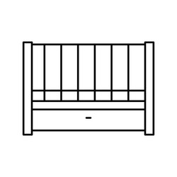 Cot Outline Vector Images (over 1,300)