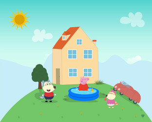 Peppa Pig Vector Images (14)