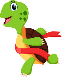 Rabbit and Turtle in the Race Vector Images (79)