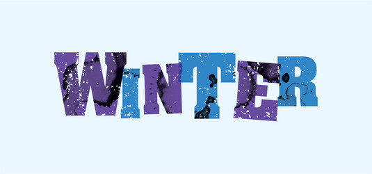 Winter Word Art Vector Images (over 4,400)