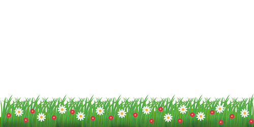 Cartoon Grass Border
