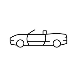 Car Convertible Outline Vector Images (over 730)