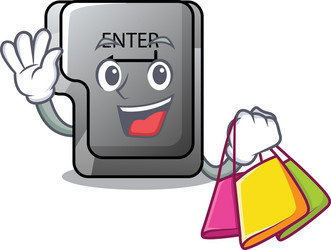 Funny Computer Keyboard Cartoon Enter Vector Images (over 1,300)