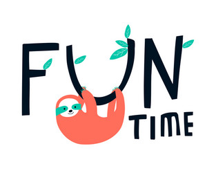 Sloth Slogans Vector Images (over 100)