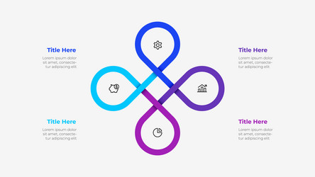 Four Part Cycle Infographic Vector Images (over 1,000)