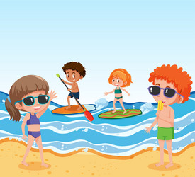 Beach People Clipart Vector Images (over 1,700)