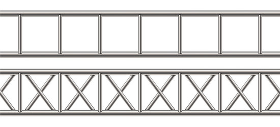 Creative of steel truss girder Royalty Free Vector Image