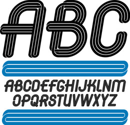 Triple Line Font Vector Images (over 1,300)