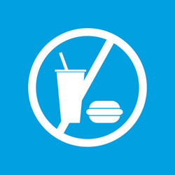 Food forbidden icon Royalty Free Vector Image - VectorStock