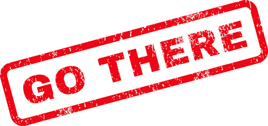 Go away text rubber stamp Royalty Free Vector Image