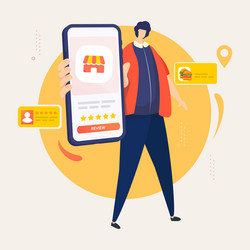 Food Delivery Application Vector Images (over 4,400)