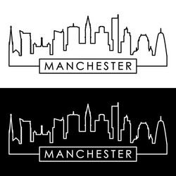 Manchester Skyline Vector Images (over 280)