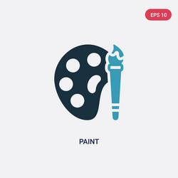 Two color spray paint icon from user interface Vector Image