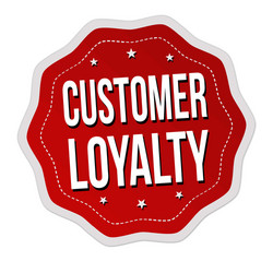 Customer loyalty business marketing service Vector Image
