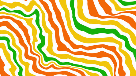 Acid wave rainbow line backgrounds in 1970s 1960s Vector Image