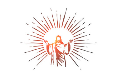 Christianity symbol of jesus christ cross Vector Image