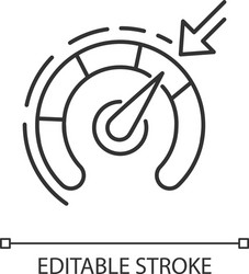 Cruise control icon Royalty Free Vector Image - VectorStock