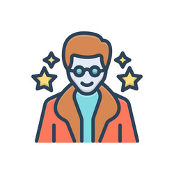 Celebrities Royalty Free Vector Image - VectorStock