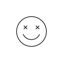 Emoticon Eyes Cross Vector Images (over 250)