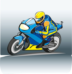 Bike racing Royalty Free Vector Image - VectorStock