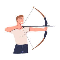 Man Shooting with Bow Vector Images (over 1,400)