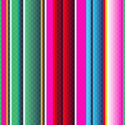 Mexican blanket stripes seamless pattern Vector Image