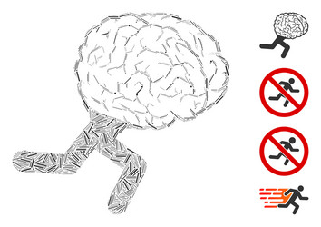 Brain drain icon Royalty Free Vector Image - VectorStock