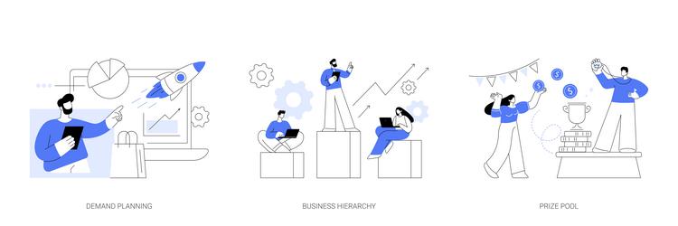 Ceo abstract concept Royalty Free Vector Image