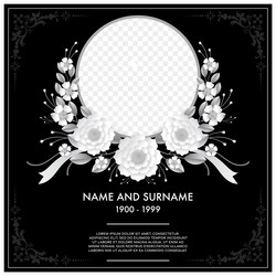 Funeral Background Border Vector Images (over 370)