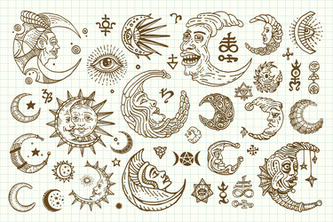 Astrology Banner Vector Images (over 13,000)