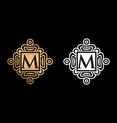 Free Letter M Monogram Vector Images (over 750)