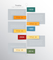 Timeline Royalty Free Vector Image - VectorStock