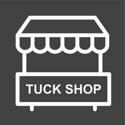 Tuck shop Royalty Free Vector Image - VectorStock