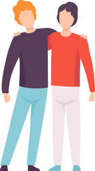 Hands of two people tied with a rope Royalty Free Vector