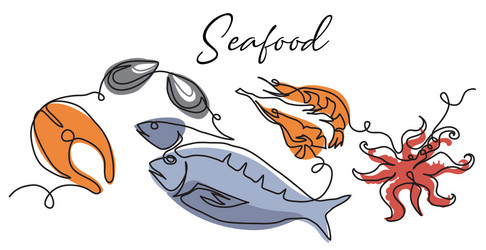 Seafood Borders Vector Images (over 890)
