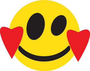 Emoticon template face Royalty Free Vector Image