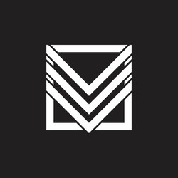 Letter Logo Square V Vector Images (over 5,800)