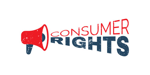 World consumer rights day logo icon design Vector Image