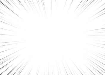 Manga focus speed lines for comic effect Vector Image