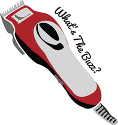 Hair clipper color icon electric trimmer Vector Image