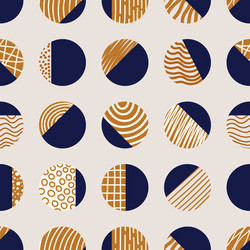 Abstract bubbles dynamic fluid seamless pattern Vector Image