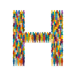 Letter H People Vector Images (over 700)
