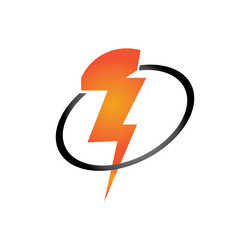 Flash logo Royalty Free Vector Image - VectorStock