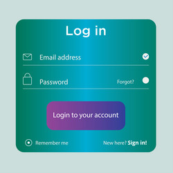 Login Transparent Box Vector Images (51)
