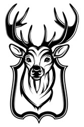 Stag Head Vector Images (over 9,500)